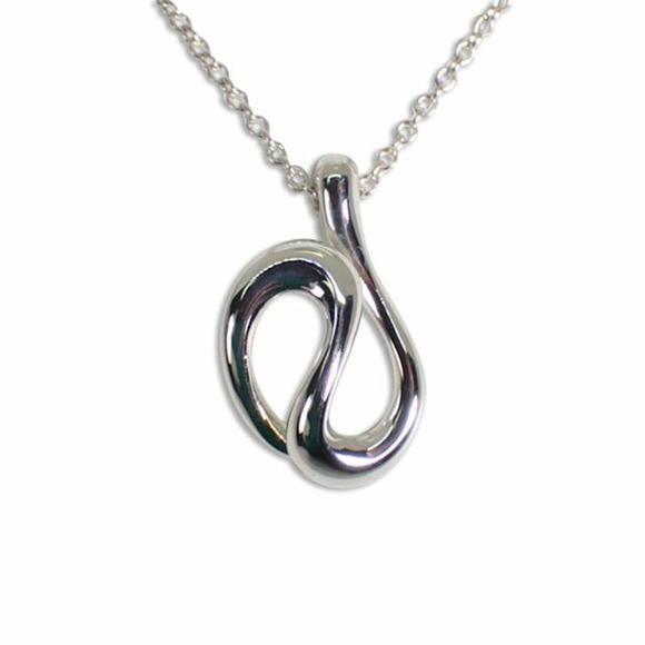 Tiffany & Co. | Jewelry | Tiffany Tiffany 925 Open Wave Pendant ...